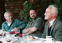 Charles Merrill visits campus